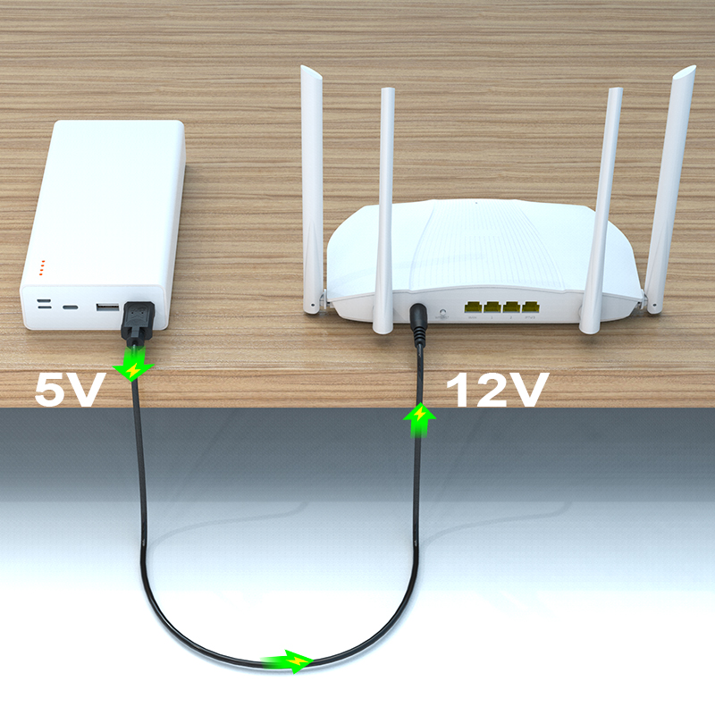 Wholesale Step up cable for power bank and WiFi router manufacturers ...