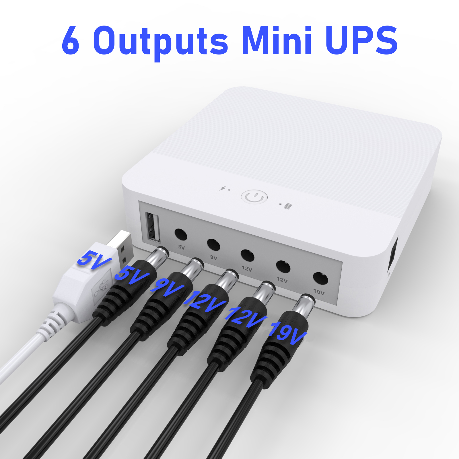 Wholesale WGP Optima 203 dc mini ups multiple outputs 5V 9V 12V 19V ...