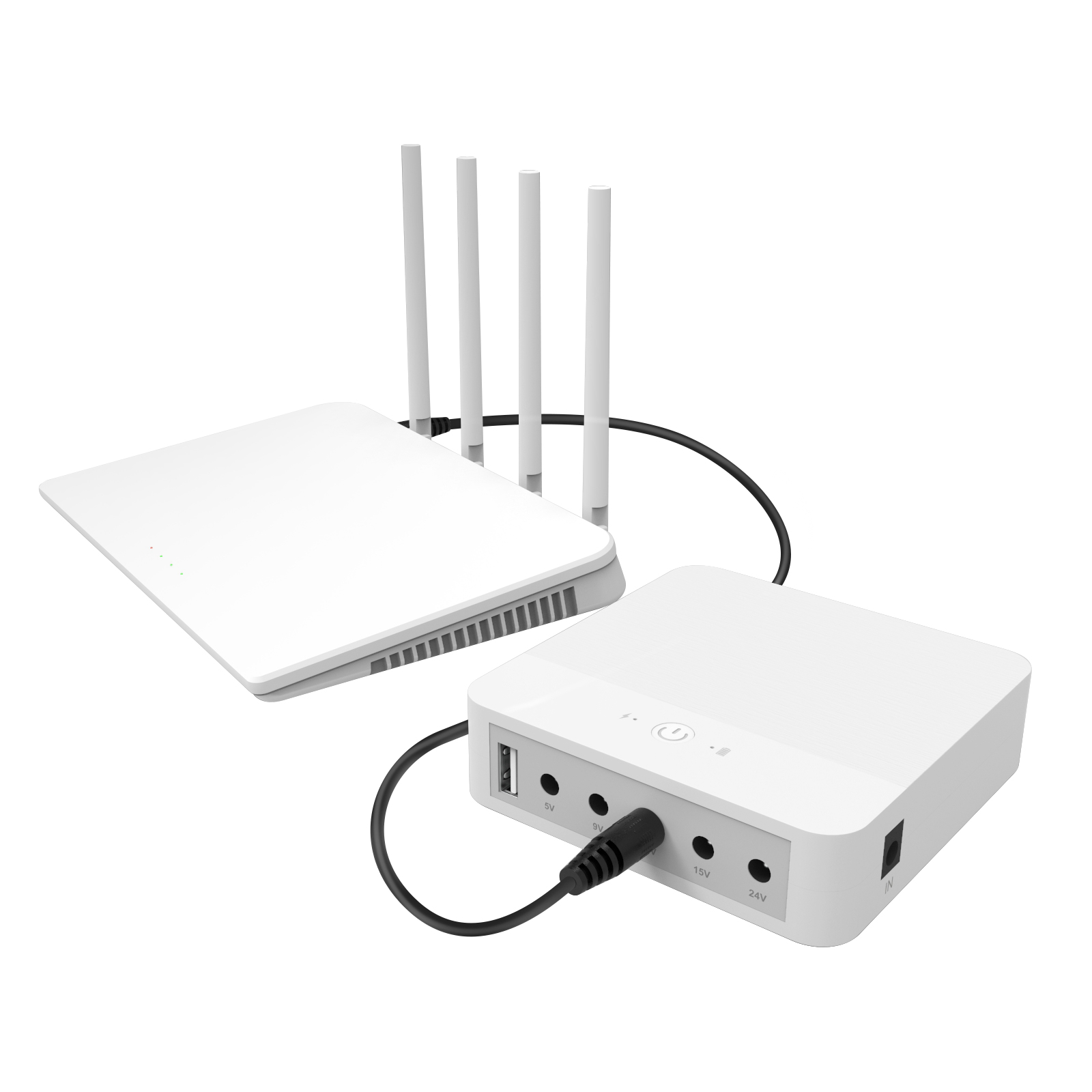 Router ups 12v store